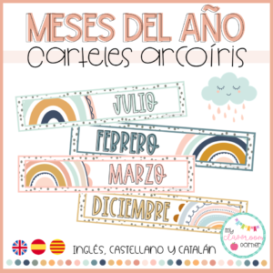 Carteles MESES del año - My Classroom Corner